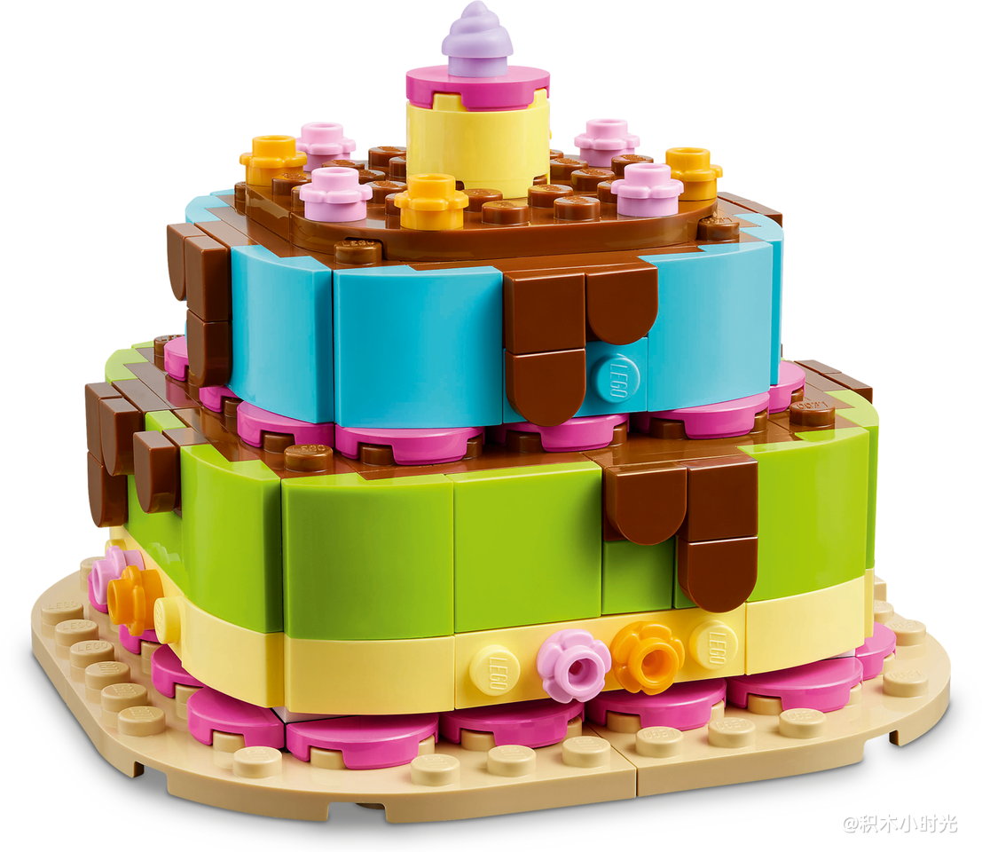 乐高40815 生日派对蛋糕【绝版时间/说明书/价格】 | 积木小时光 - 乐高套装查询/说明书下载/历史价格分析