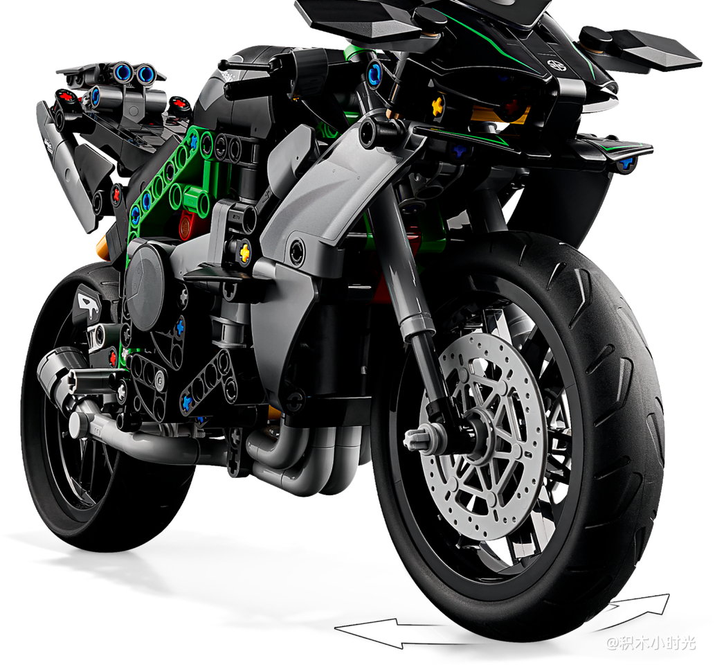 乐高42170 Kawasaki Ninja H2R 摩托车【绝版时间/说明书/价格】 | 积木小时光 - 乐高套装查询/说明书下载/历史价格分析