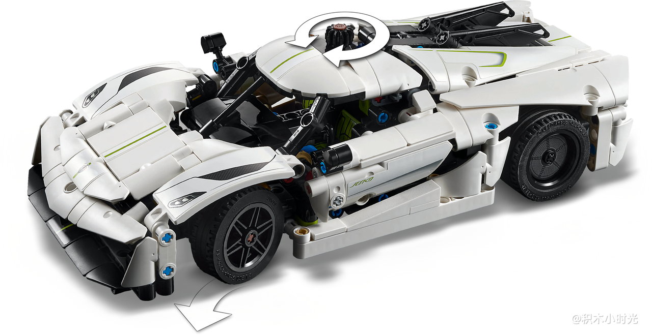 乐高42184 Koenigsegg Jesko Absolut 白色超跑【绝版时间/说明书/价格】 | 积木小时光 - 乐高套装查询/说明书 ...