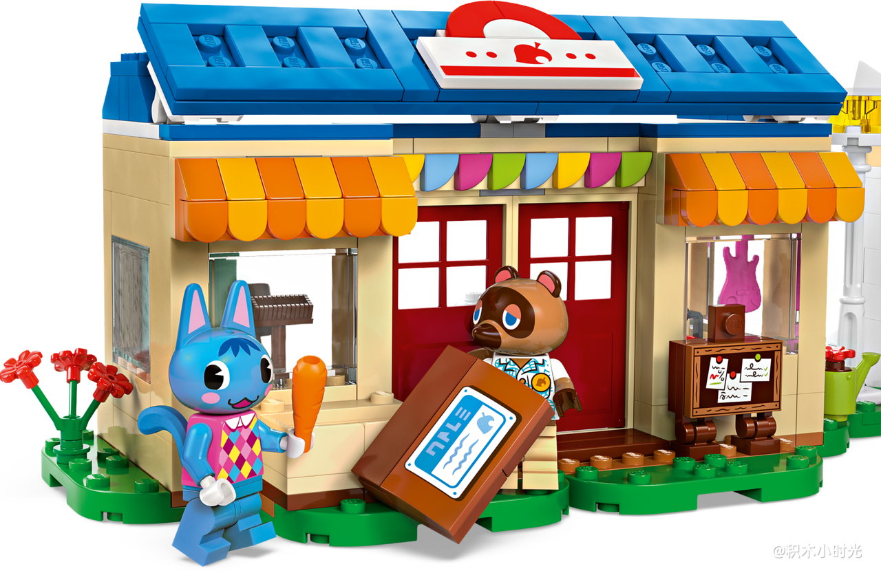 乐高77050 Nook 商店与彭花的家【绝版时间/说明书/价格】 | 积木小时光 - 乐高套装查询/说明书下载/历史价格分析