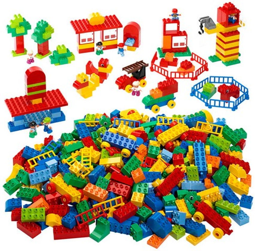 乐高9090 Large Duplo Basic Set (XL Brick Set)【绝版时间/说明书/价格】 | 积木小时光 - 乐高套装 ...