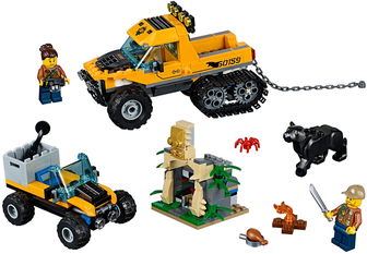 乐高60159 丛林任务半履带车【绝版时间/说明书/价格】 | 积木小时光 - 乐高套装查询/说明书下载/历史价格分析